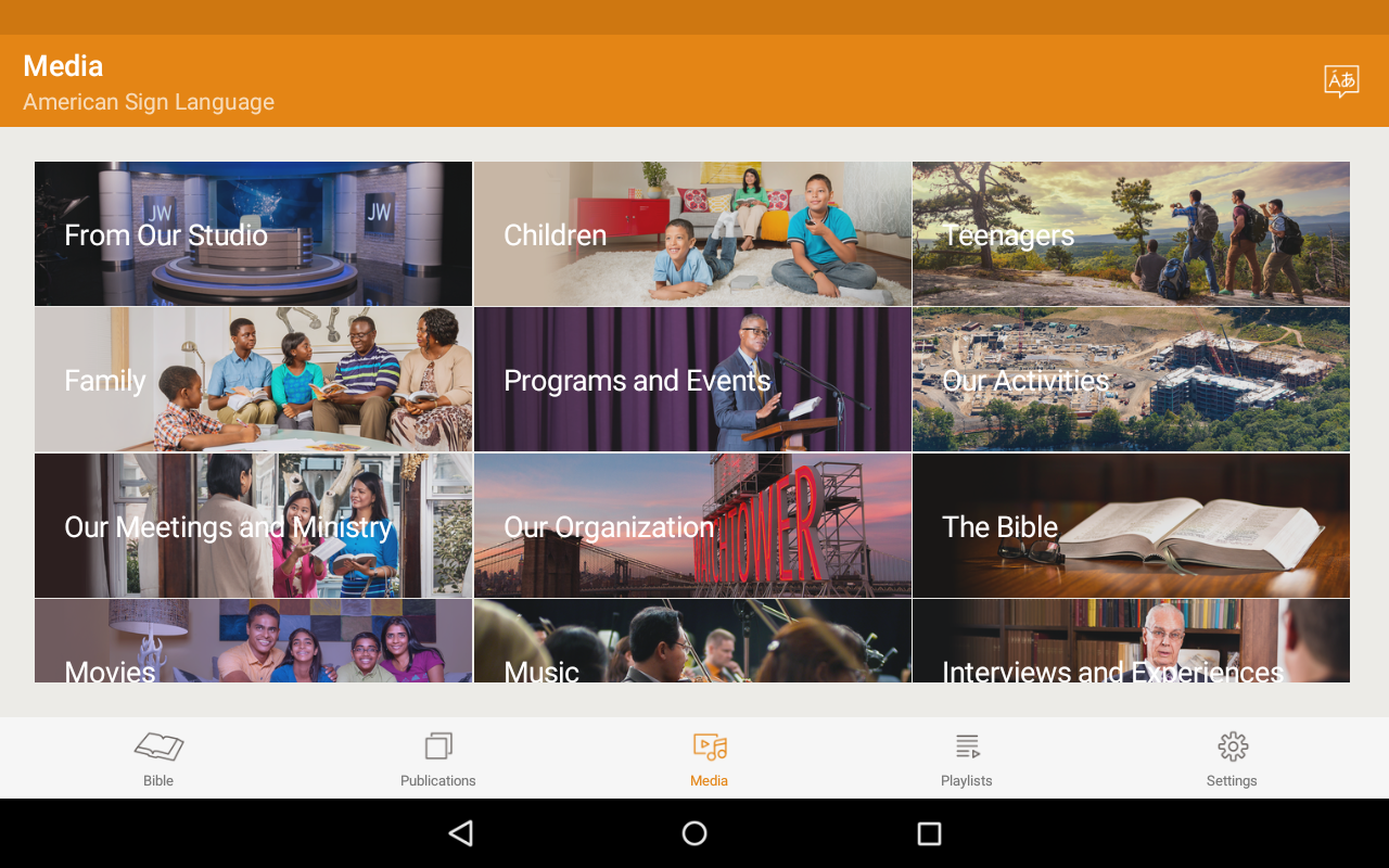 JW Library Sign Language: Amazon.es: Appstore para Android