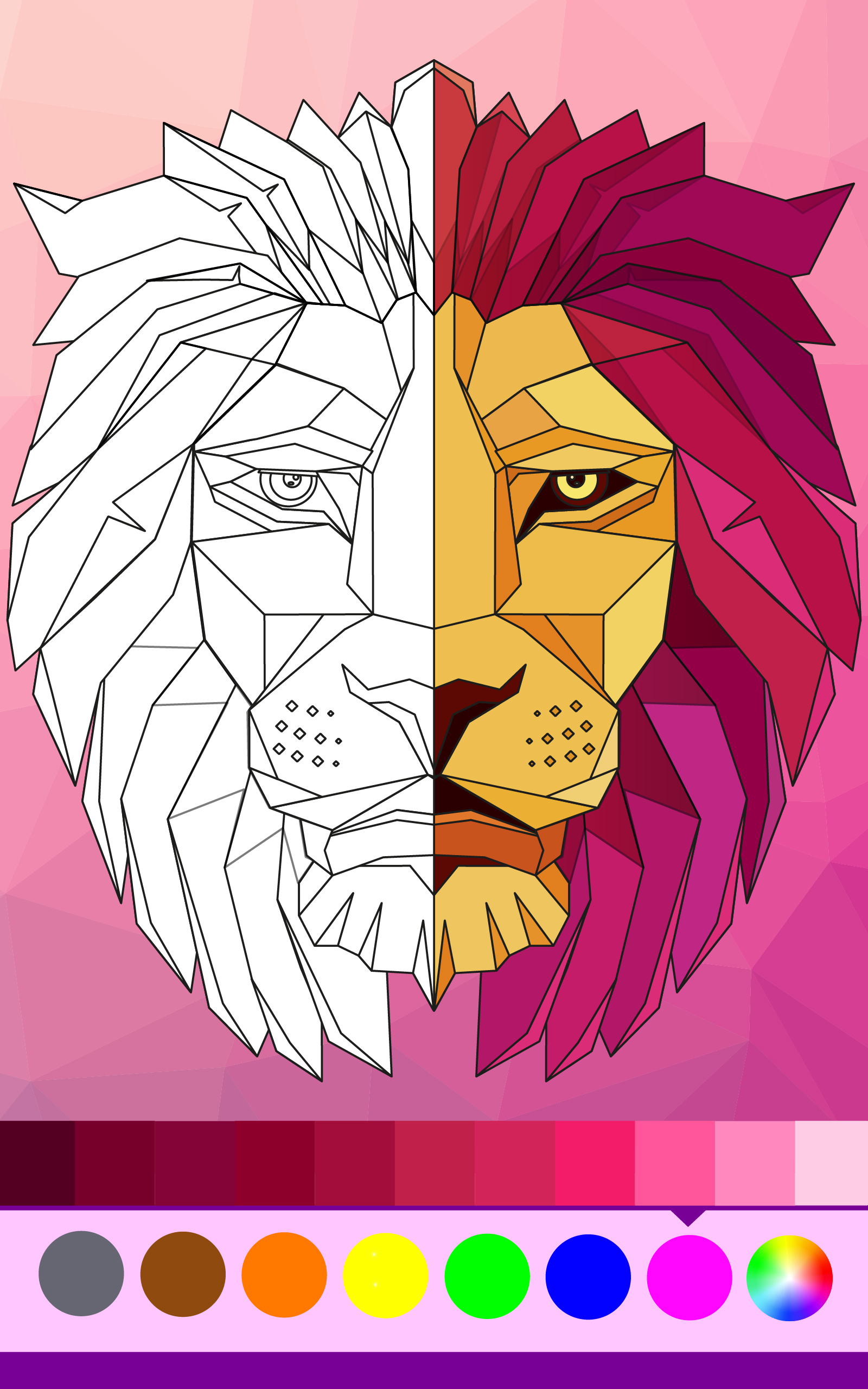 Low Poly Coloring Book - Puzzle Game:Amazon.com:Appstore for Android