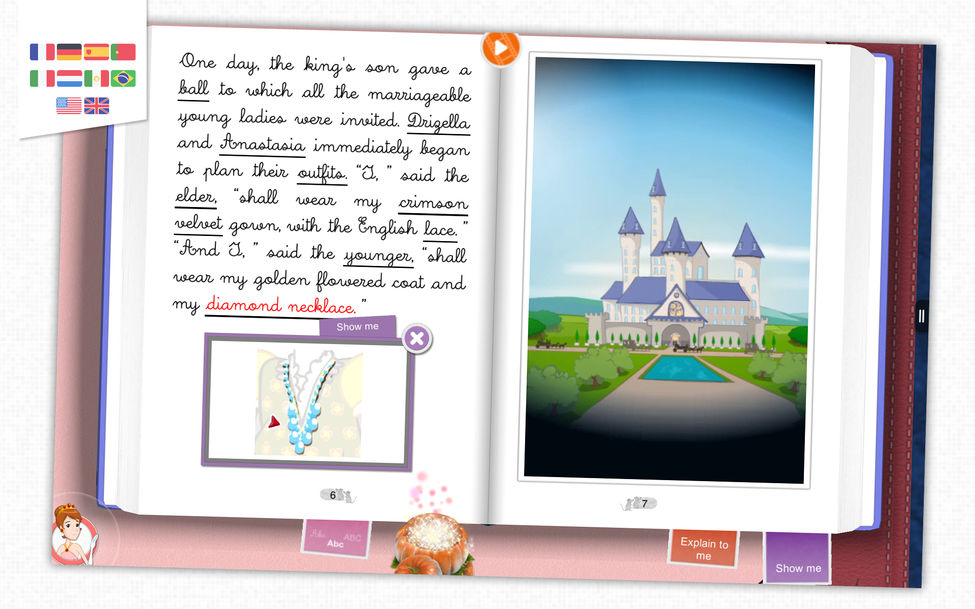 Cinderella - Interactive Fairytale for kids:Amazon.com:Appstore for Android