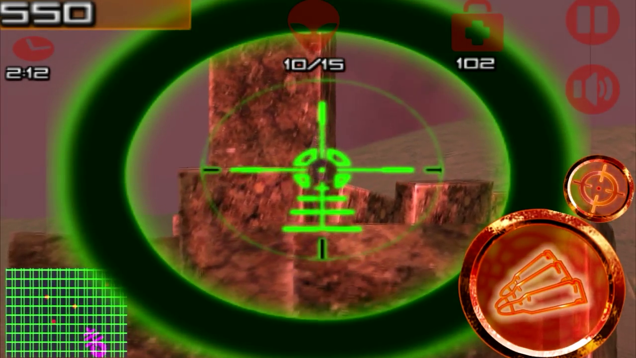 Alien Sniper 3D: app su Amazon Appstore