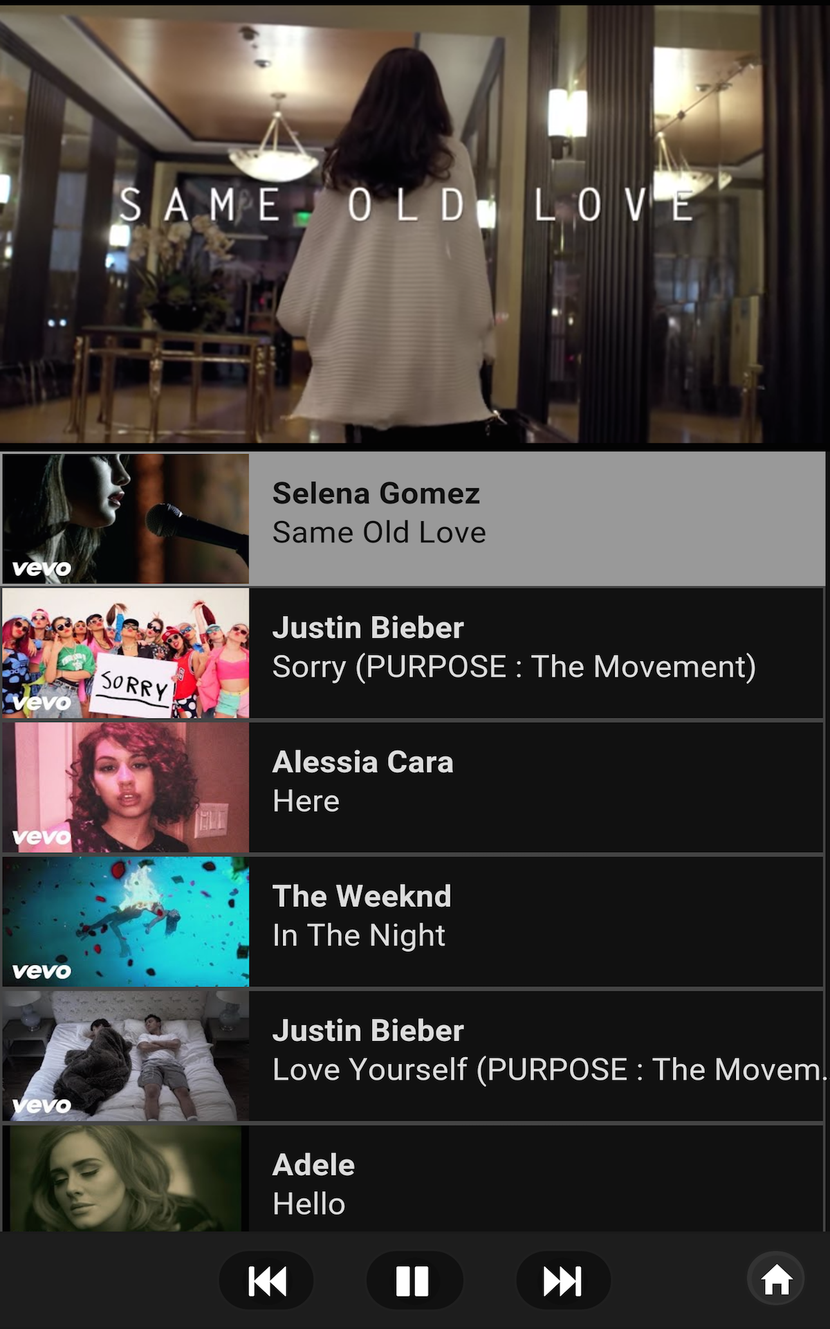 Top 30 Music Videos:Amazon.de:Appstore for Android