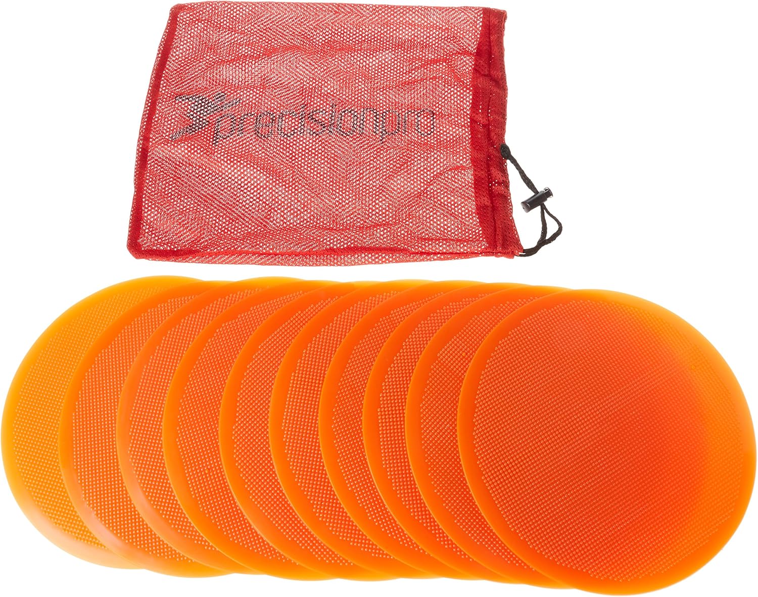 Precision Round Flat Marke Discs - Orange, 21 cm: Amazon.co.uk: Sports ...