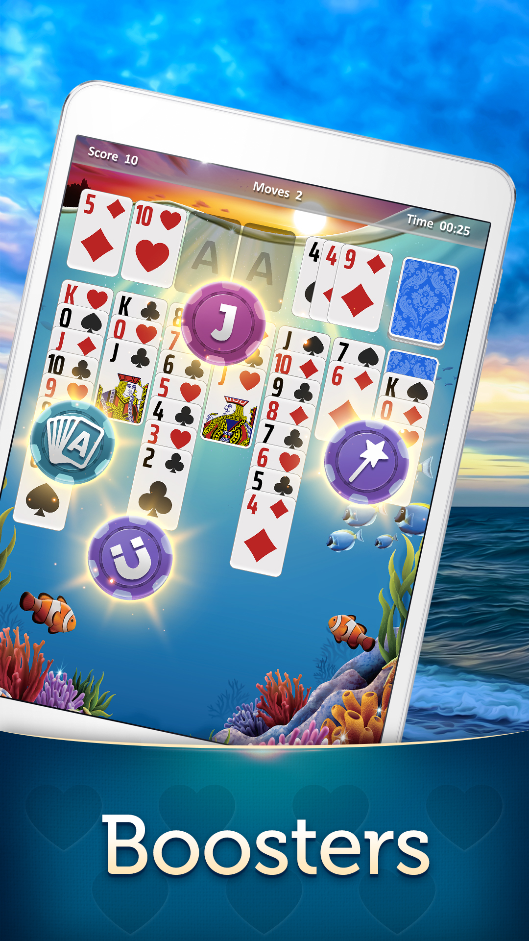 Magic Solitaire Collection HD. Classic card puzzles. Spider, Freecell ...