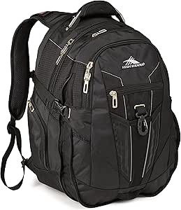 Amazon.com: High Sierra XBT - Business Laptop Backpack, Black, One Size ...