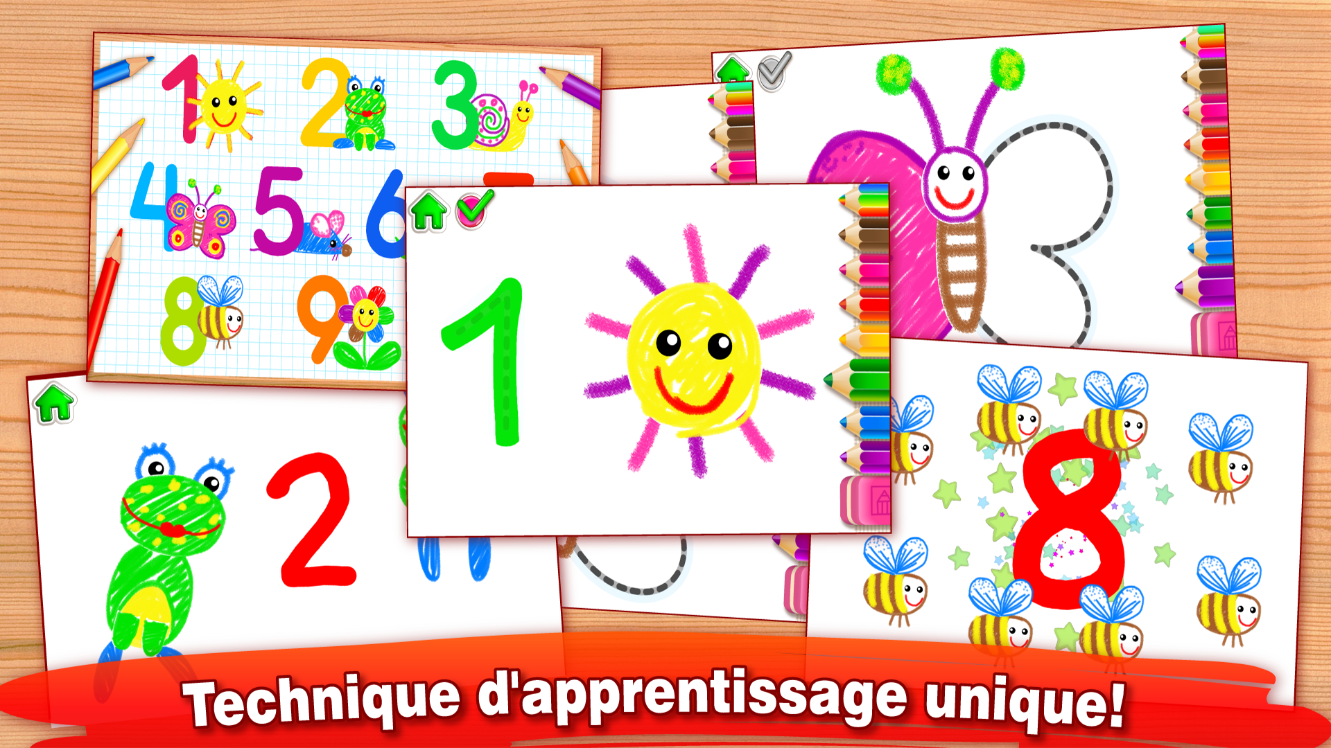Apprendre a Compter - Coloriage pour les Enfant! Bébé Jeux de Educatif ...