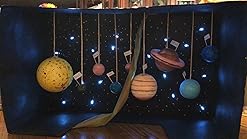 Amazon.com: Smoothfoam Styrofoam Solar System Kit for Modeling, White ...
