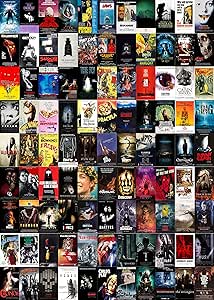 Amazon.com: Horror Movie Puzzle, Horror Puzzles for Adults 1000 Piece ...