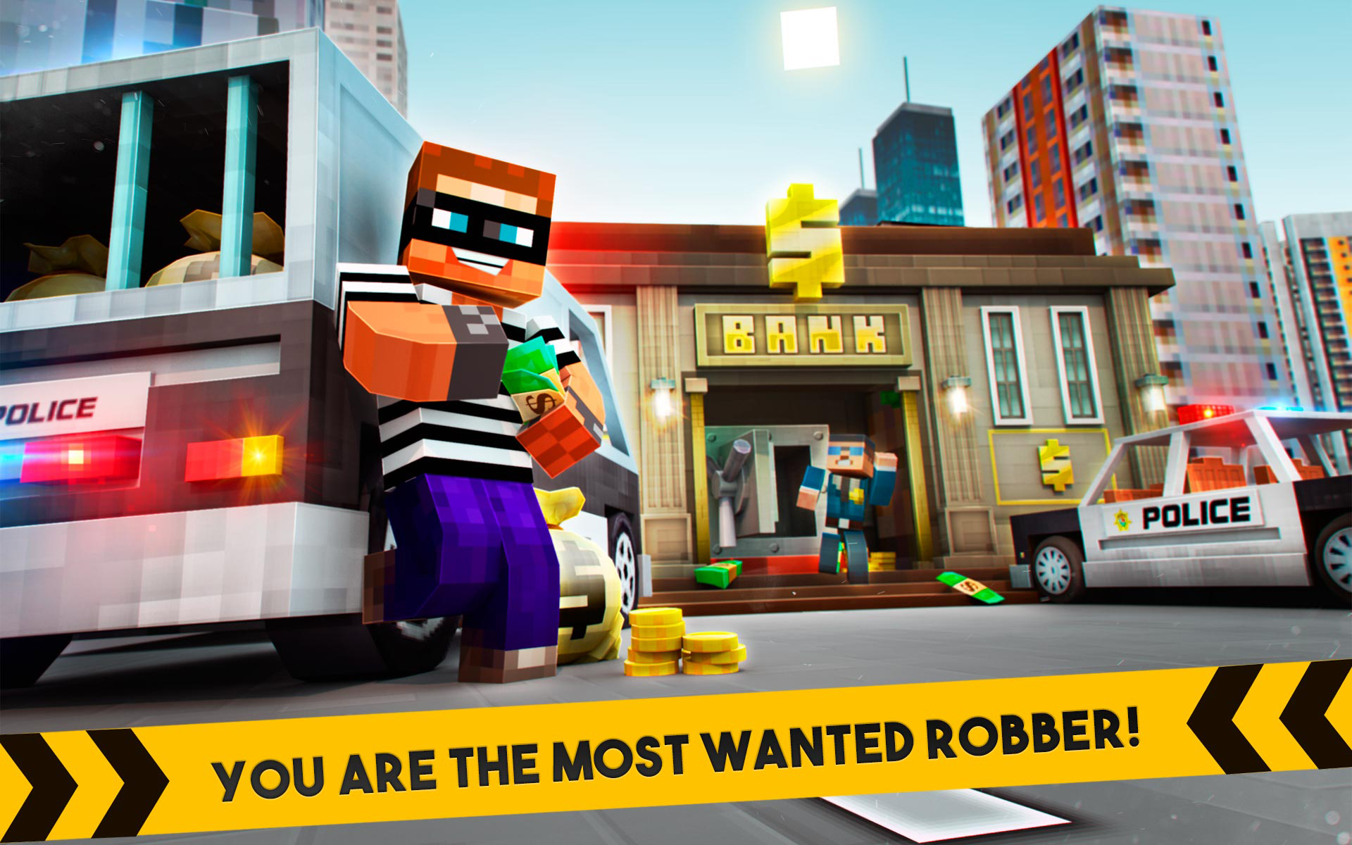 Robber Race Escape - Police Car Racing Game: The police are chasing you ...