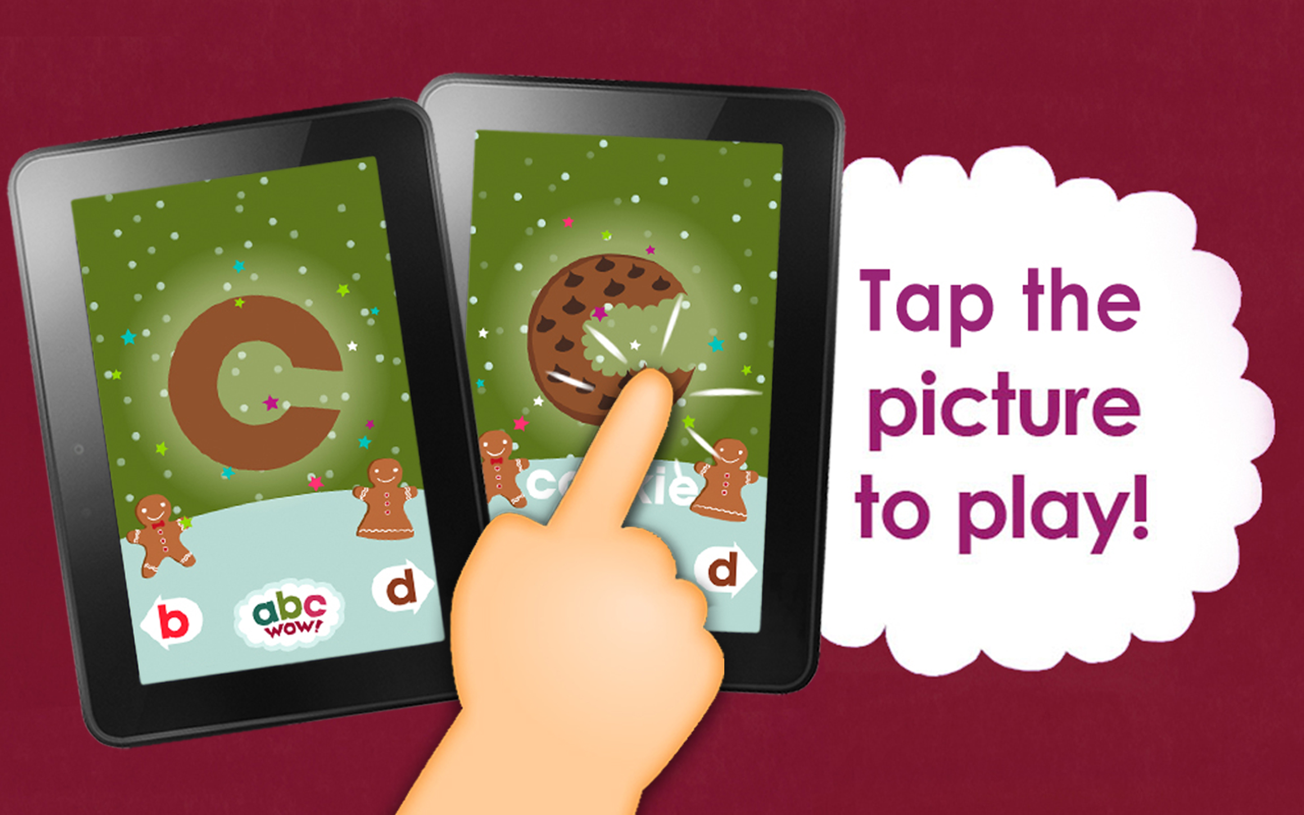 Amazon.com: abc WOW Christmas! - Holidays Alphabet Flash Cards ...