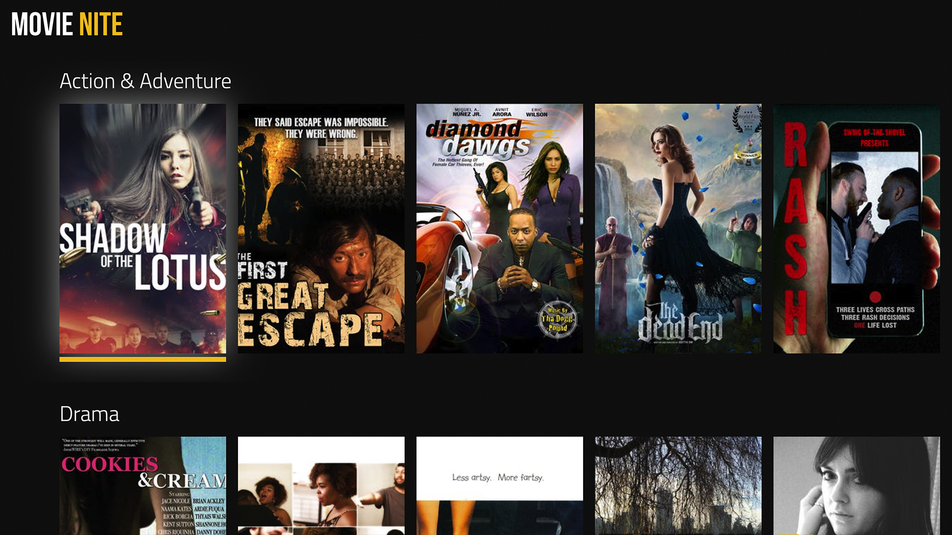 Movie Nite - Watch FREE Movies!:Amazon.com:Appstore for Android