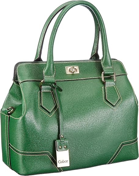 Gabor Linda Handtasche, grün 6603 30, Damen Henkeltaschen, Grün (grün ...
