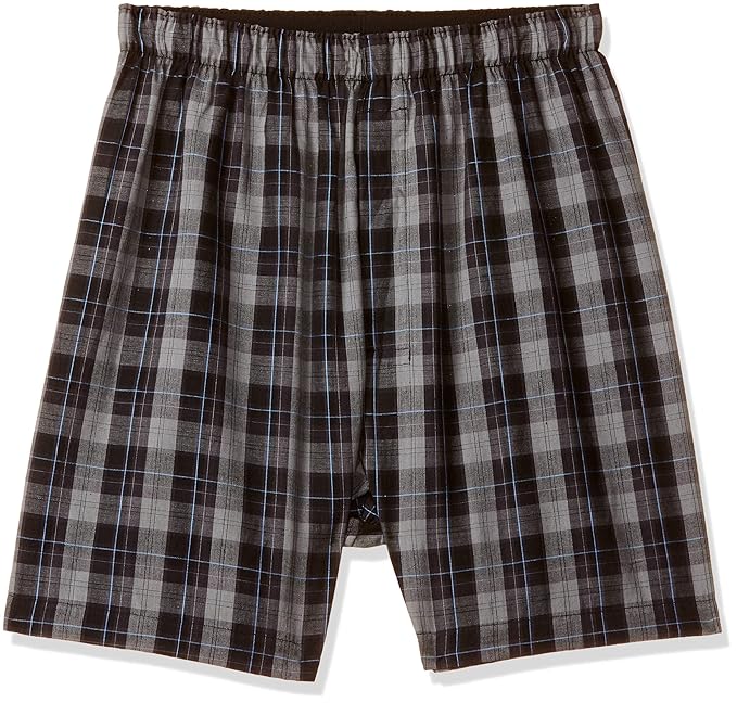 Buy Max Men's Checkered Boxers (PA19CBER03BLACK_Black_Medium) at Amazon.in