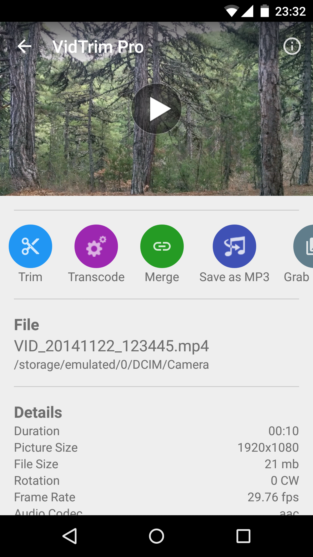 VidTrim - Video Editor: Amazon.es: Appstore para Android