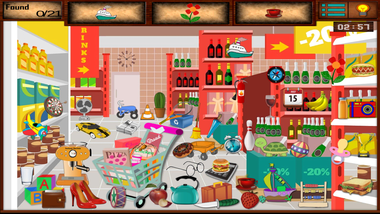 Hidden Objects Supermarket:Amazon.co.uk:Appstore for Android