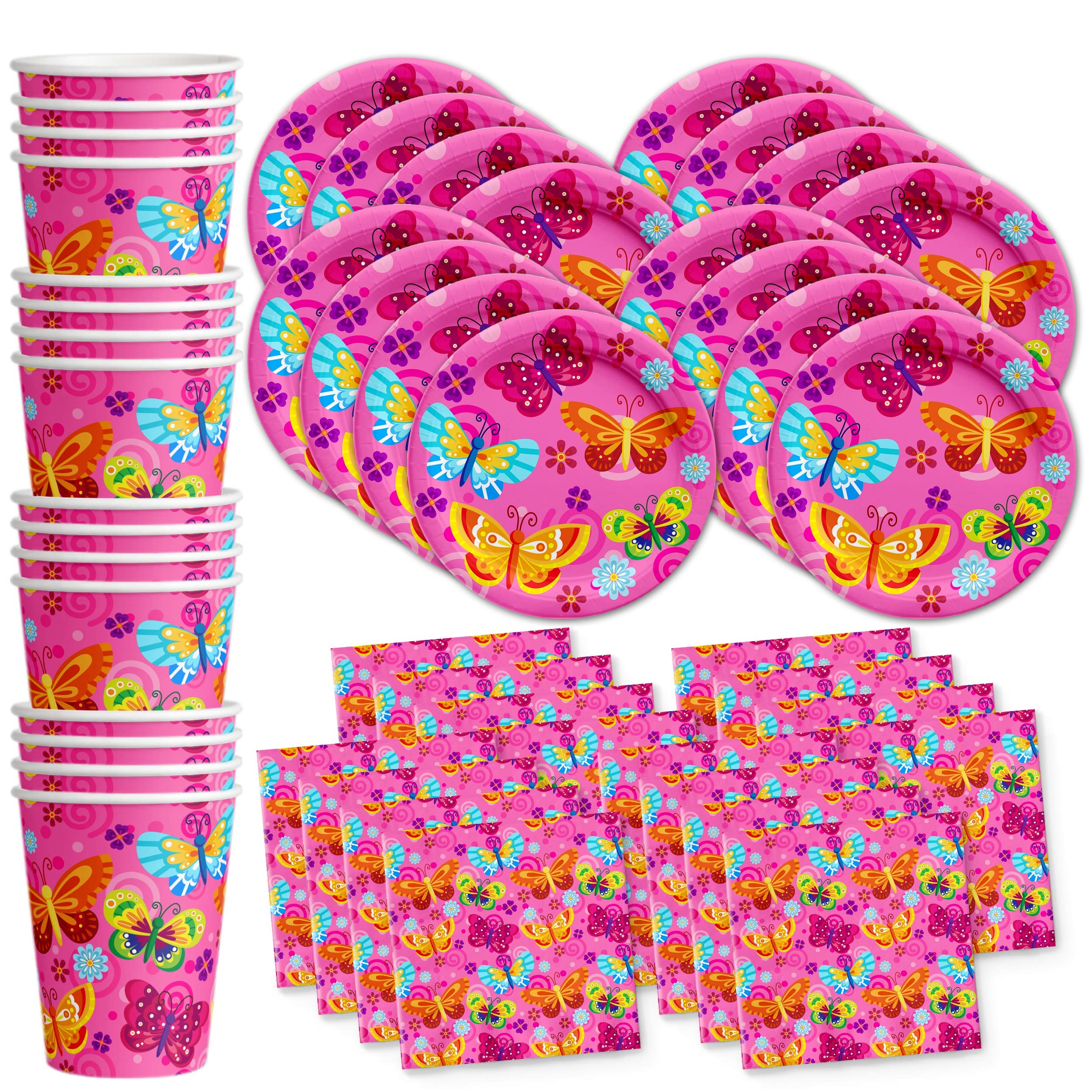Buy Whimsical Pink Butterfly Birthday Party Supplies Butterfly Party 