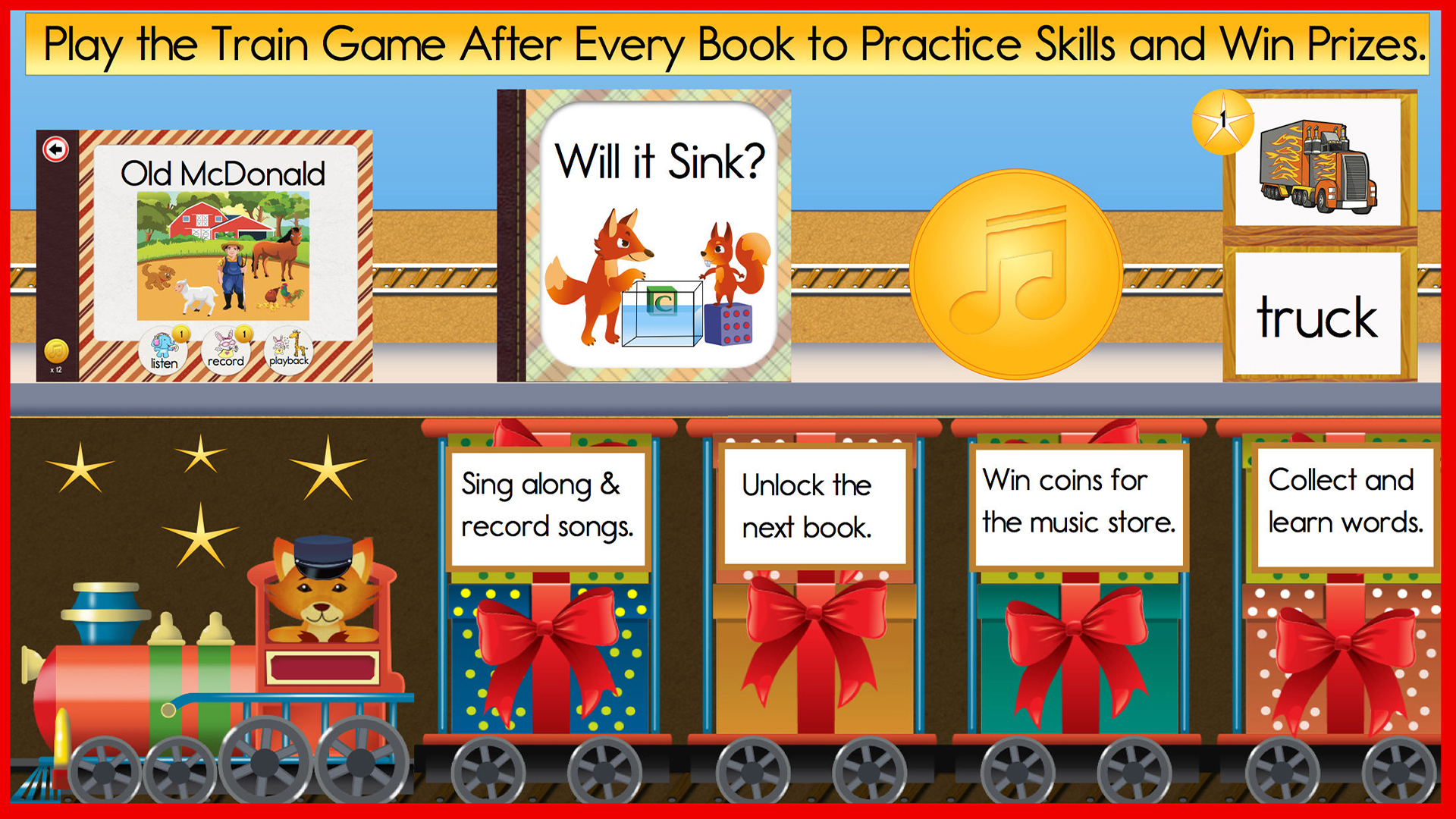 Reading Train Starter Books, Songs & Quizzes:Amazon.com:Appstore for ...