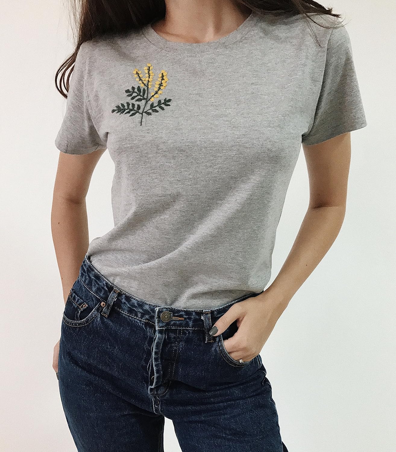 Buy Plain T Shirts For Embroidery In Stock