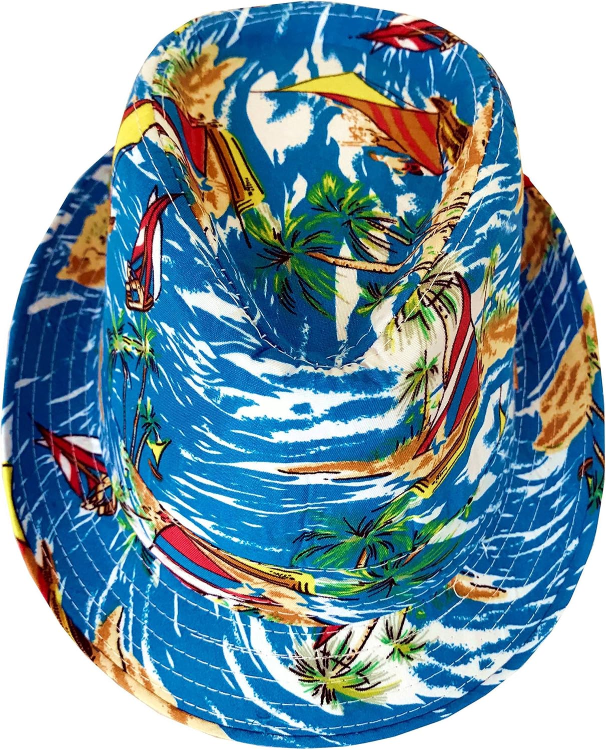 CLUB CUBANA Sombreros De Fedora Hawaiana para Hombres Mujeres Sombrero ...