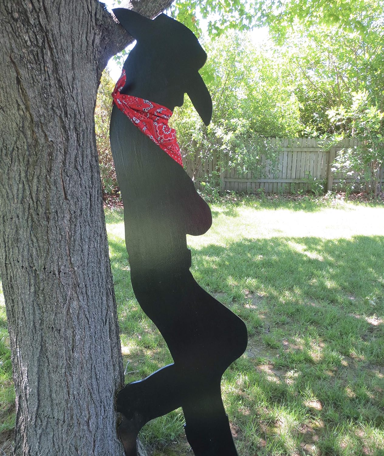 Handmade Products COWBOY LEANING LIFE SIZE SHADOW SILHOUETTE WOOD ...