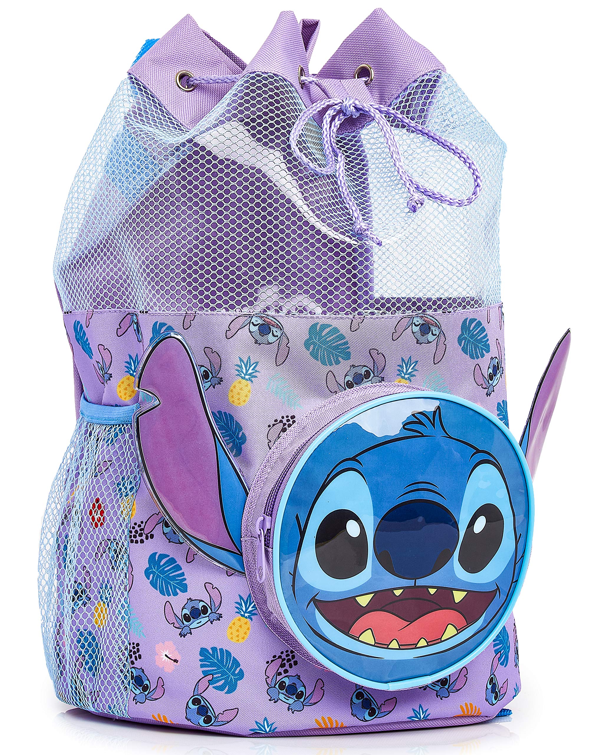 Disney Lilo And Stitch Swimming Backpack Large Drawstring Bags Kids ...
