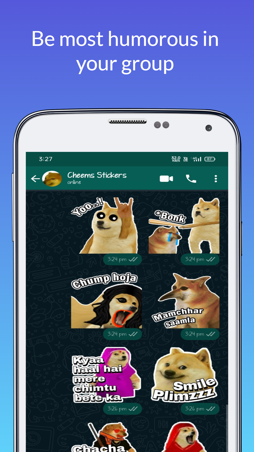 Cheems stickers for WhatsApp - WAStickerApps:Amazon.in:Appstore for Android