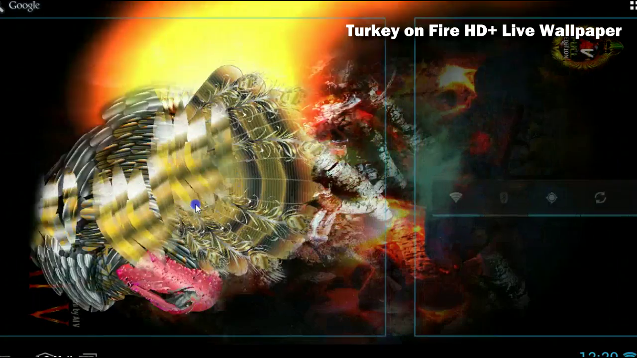 Turkey on Fire FREE LWP HD+ Thanksgiving Live Wallpaper - App on Amazon ...
