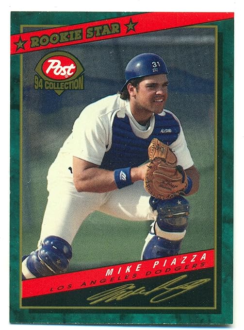 Lot of 5 Post 1994 Collection Mike Piazza Rookie Star #1 - Los Angeles ...