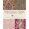 Amazon.com : Indonesian Batik Gift Wrapping Papers - 12 Sheets: 18 x 24 ...