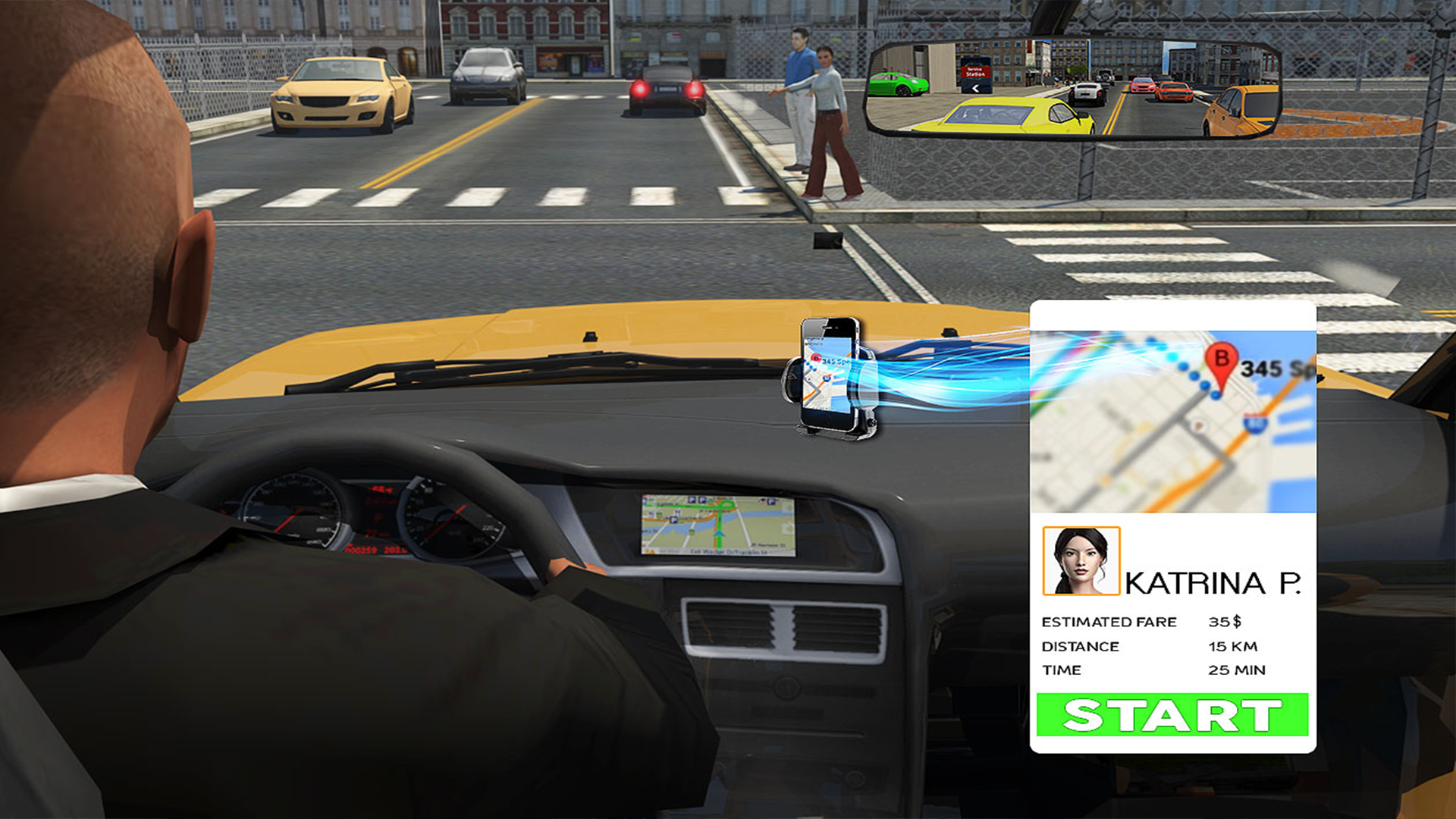 Crazy Taxi Driving Simulator 2018: NY City Cab Taxi Driver Games:Amazon ...