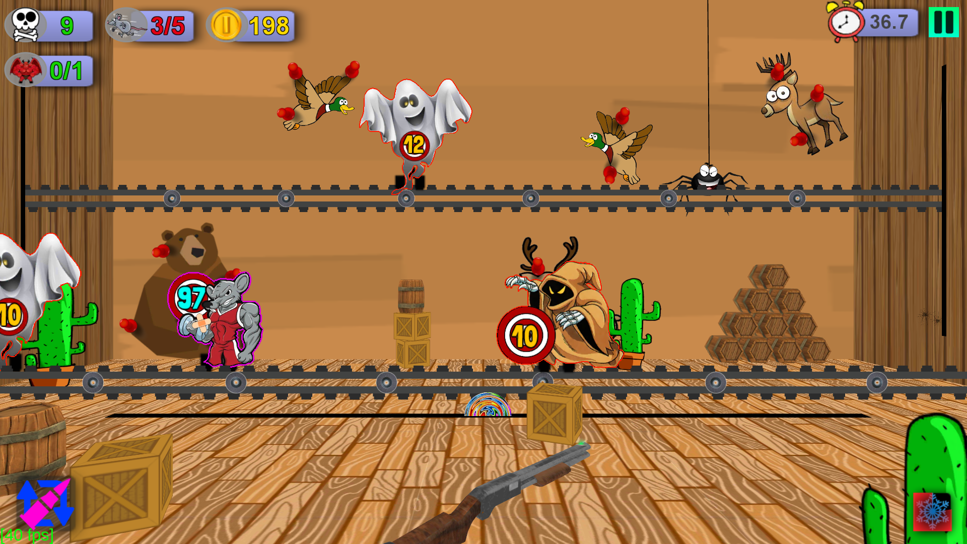 Shooting Gallery - 2 Player games free Co-op:Amazon.com:Appstore for ...