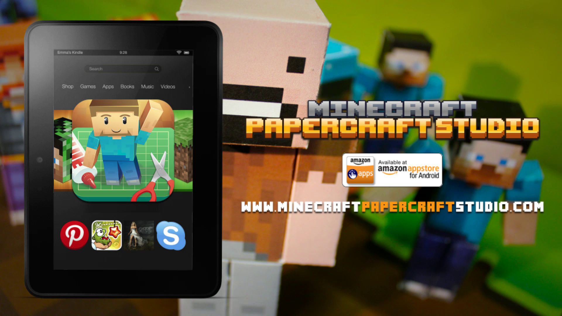 Minecraft Papercraft Studio - App on Amazon Appstore
