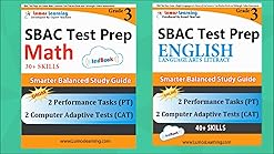 SBAC Test Prep: 8th Grade Math Common Core Practice Book and Full ...