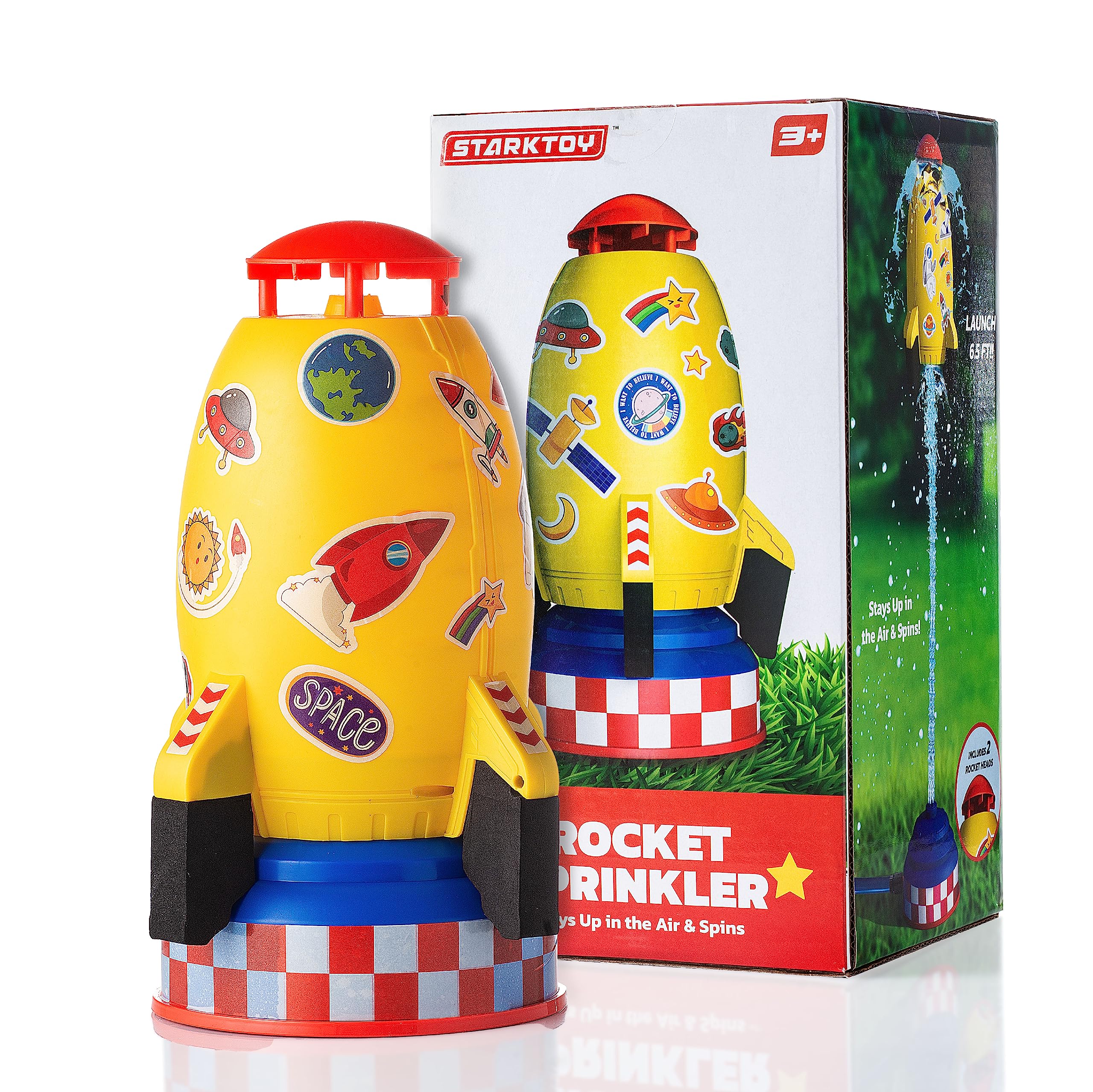 Water Rocket Launcher for Kids - Sprinkler Rocket & Splash Fun Gifts ...