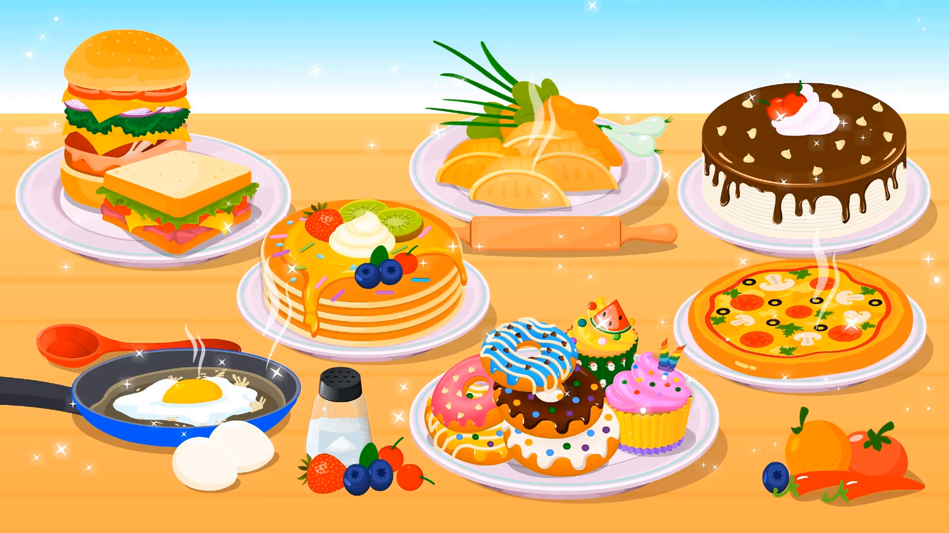 Kids Cooking Games - Free Cooking games for toddlers Cook - Pizza ...