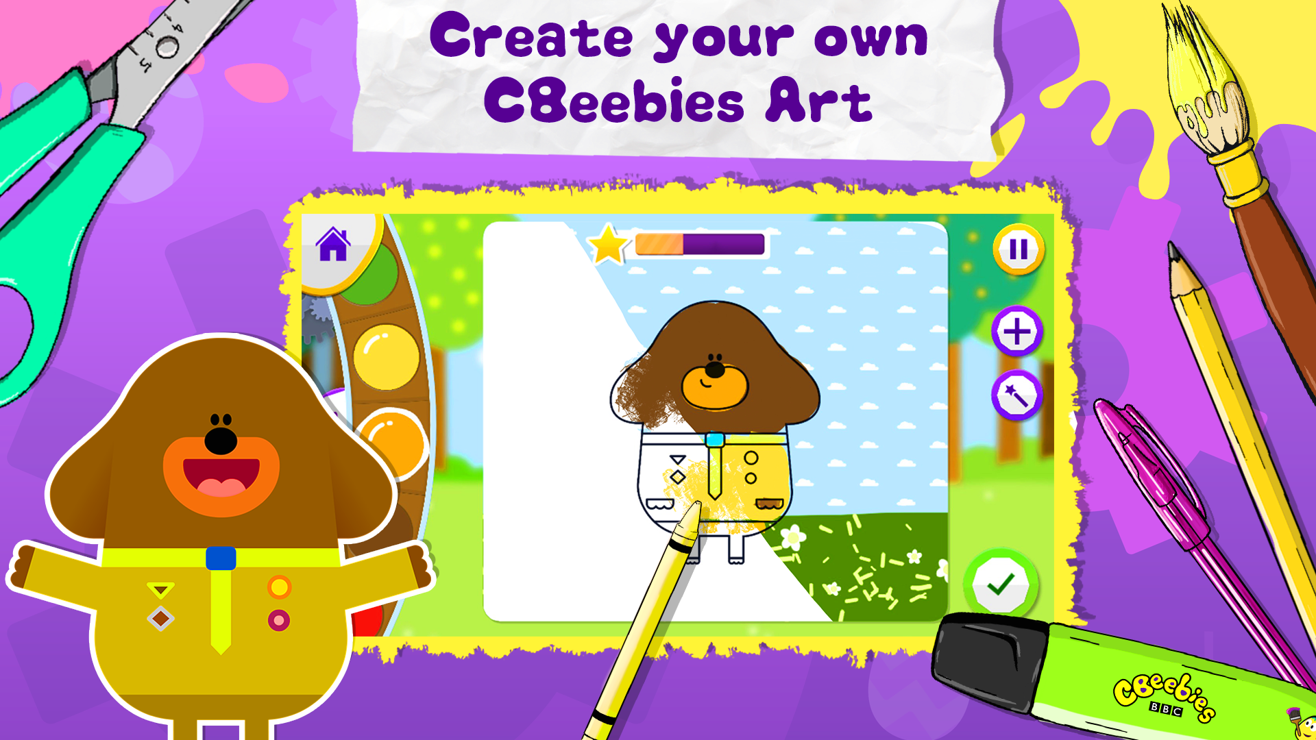 BBC CBeebies Get Creative - Build, paint and play!:Amazon.co.uk ...