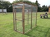 4wire Catio/Cat Lean to 8ft x 6ft x 7.5ft tall with ladders and shelves ...