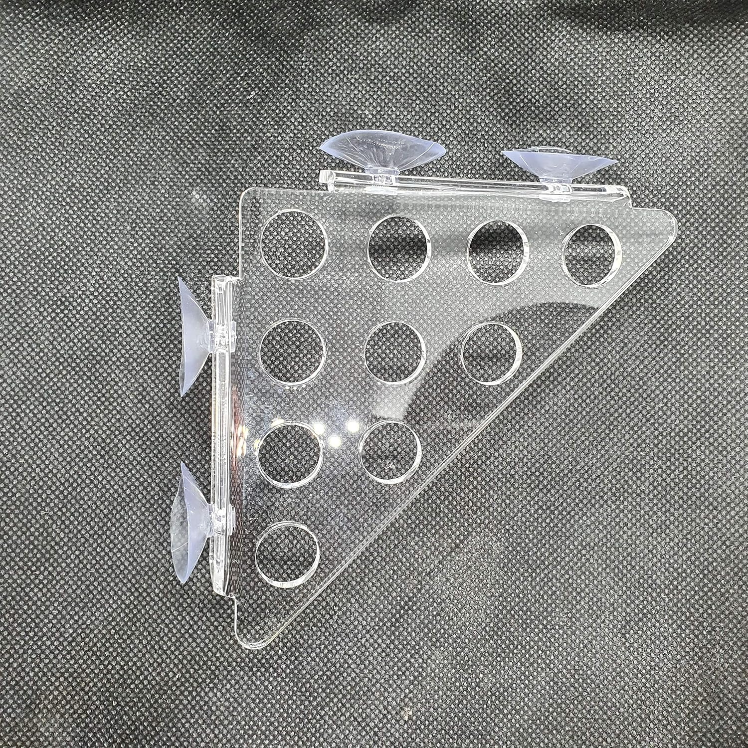 Coral Frag Rack,***NEW 10 HOLE ACRYLIC CORNER FRAG RACK***, zoa, sps ...