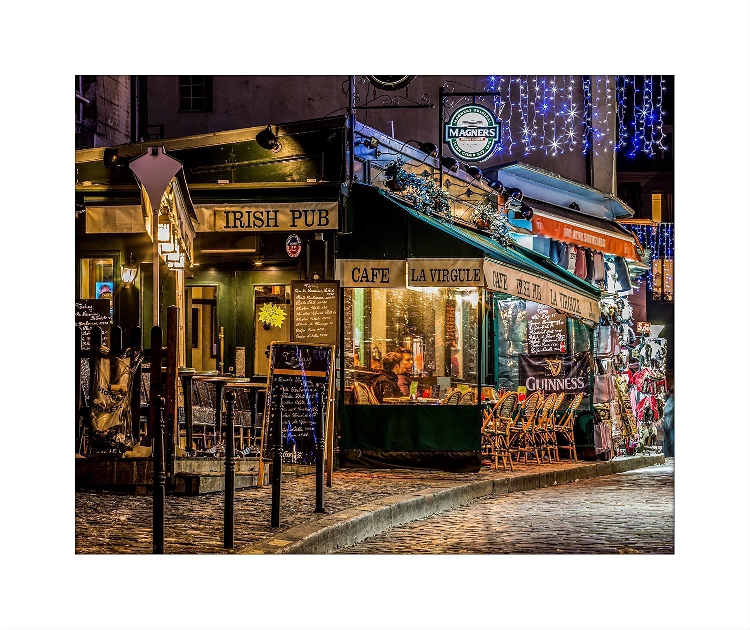 Amazon Irish Pub In Paris Wall Art Wall Picture Wall Photo 8x10 Amazon Irish Pub In Paris Wall Art Wall Picture Wall Photo 8x10