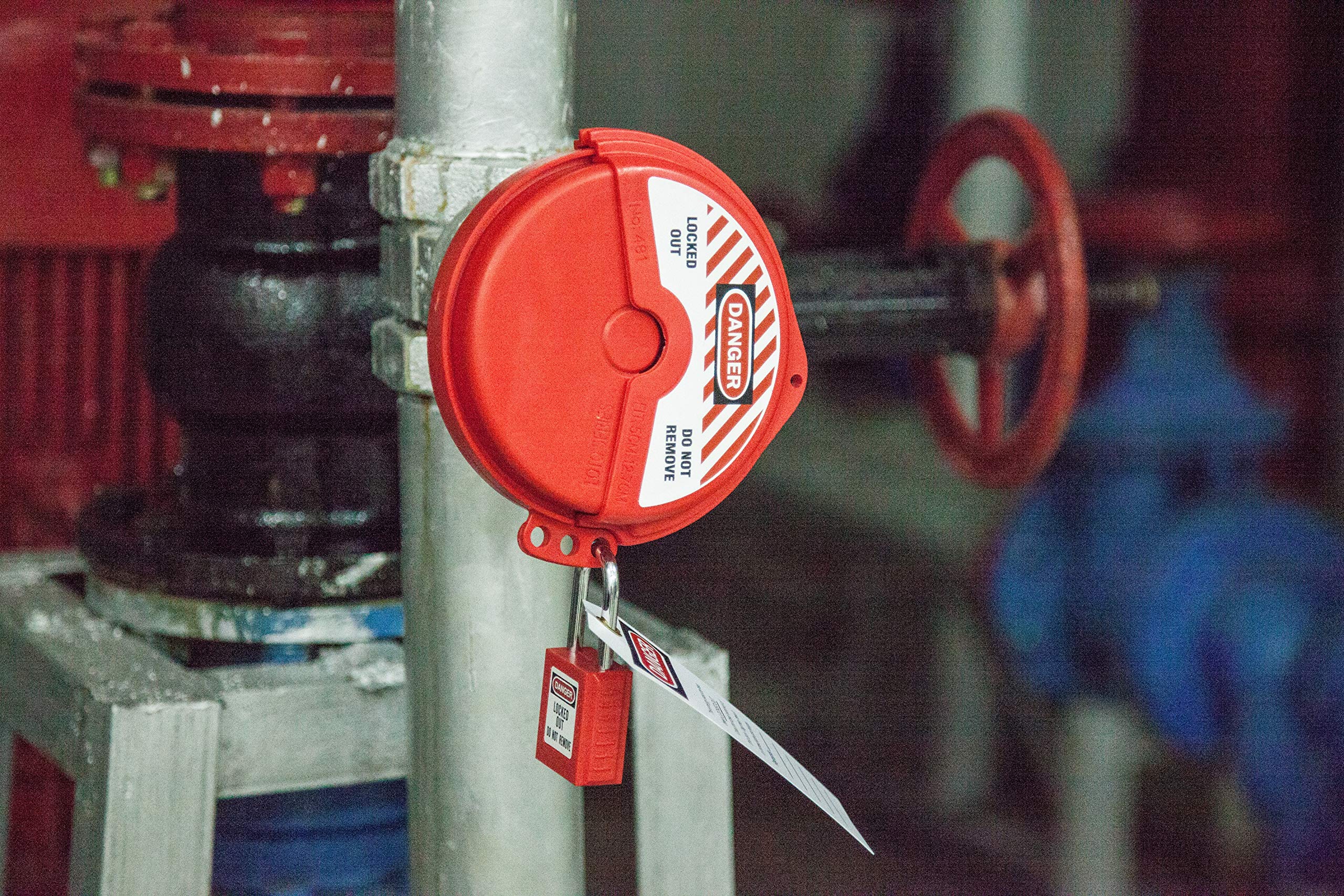 Rotating Gate Valve Lockout (for 4''-6-1/2'' Valve Handle Diameters) on ...