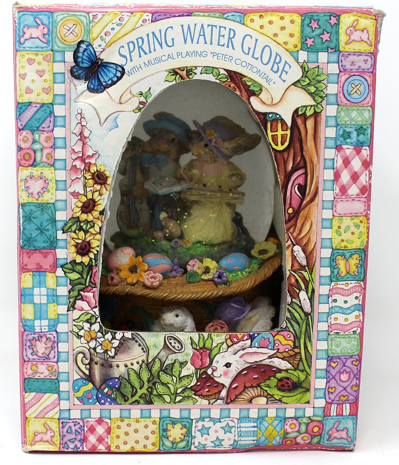 Amazon.com: Spring Water Globe with Musical Playing "Peter Conttontail ...