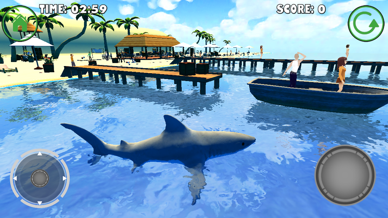 Shark Simulator Amazon br Apps E Jogos