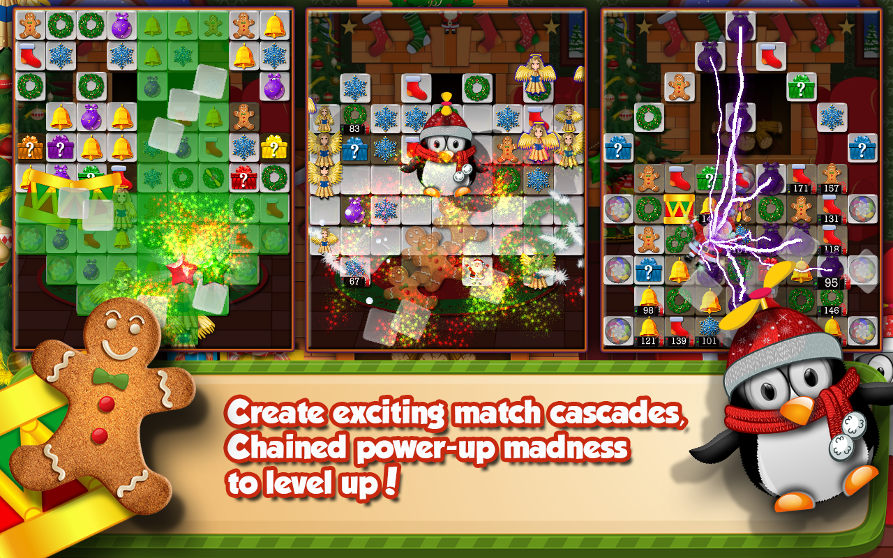 Christmas Drops 2 - Match three puzzle:Amazon.co.uk:Appstore for Android