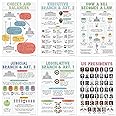 Amazon.com: Quarterhouse US Government and Civics (Set A) Poster Set ...