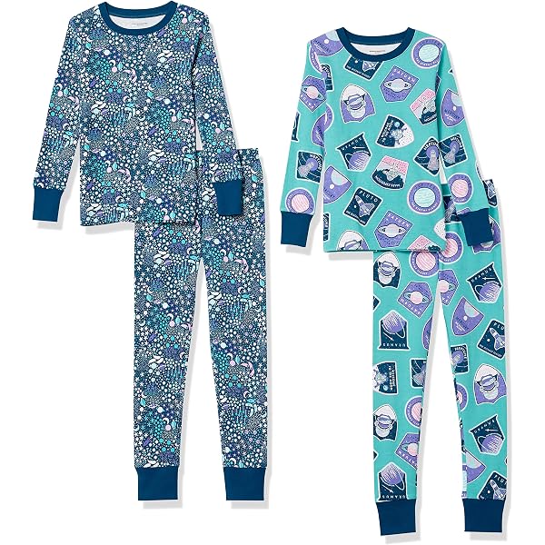 Bingo Character Pjs Bluey 2-Pack Girls Pajama Sets - Official Bluey ...