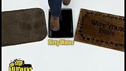 Amazon.com : One Step Mud Mat Original Made in England (Large Brown ...