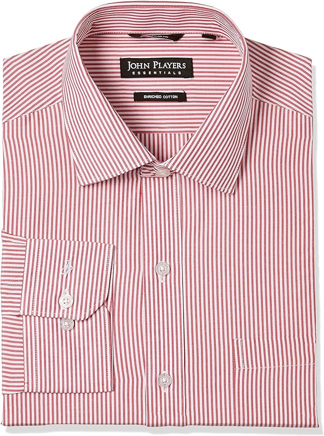 Buy John Players Men's Regular Fit Formal Shirt (8902986821773 ...