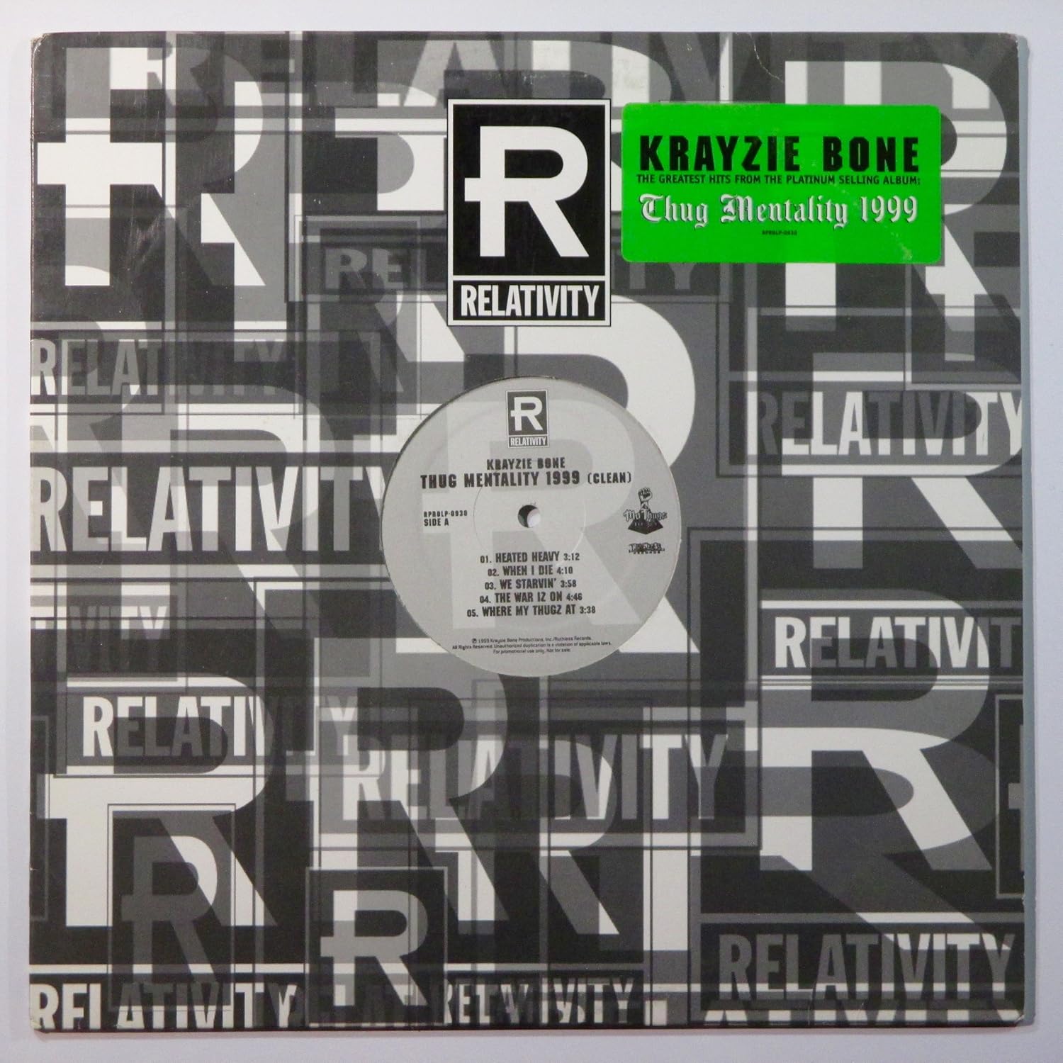 Krayzie Bone - Thug Mentality 1999 [Vinyl] - Amazon.com Music