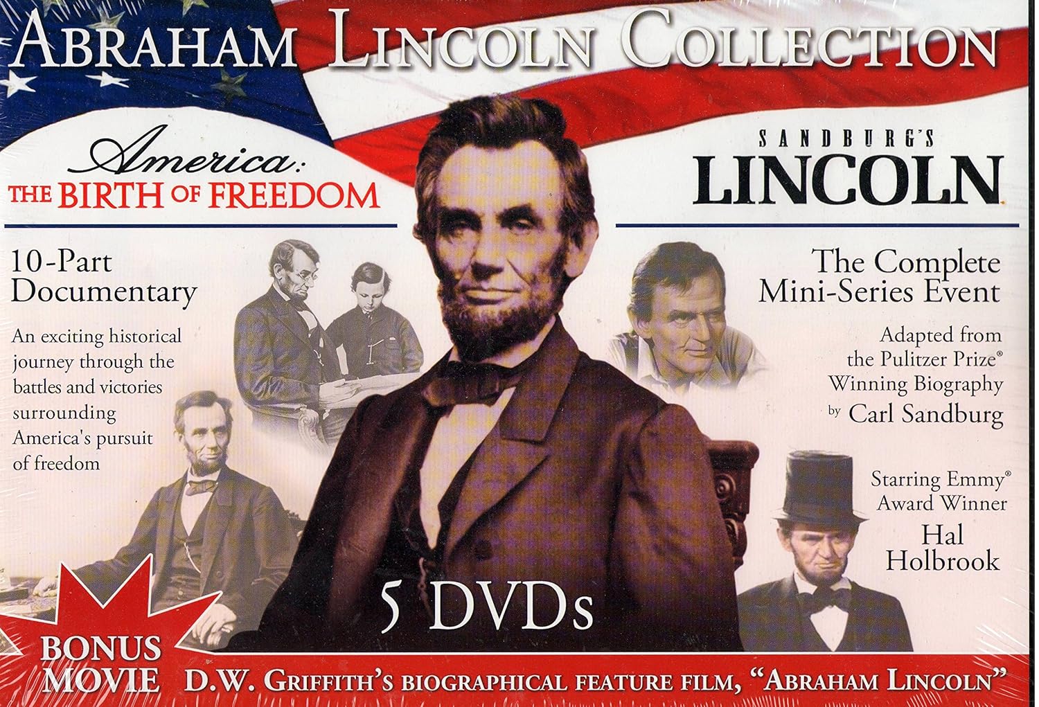 Amazon.com: Abraham Lincoln Collection : Lincoln Complete Mini Series ...