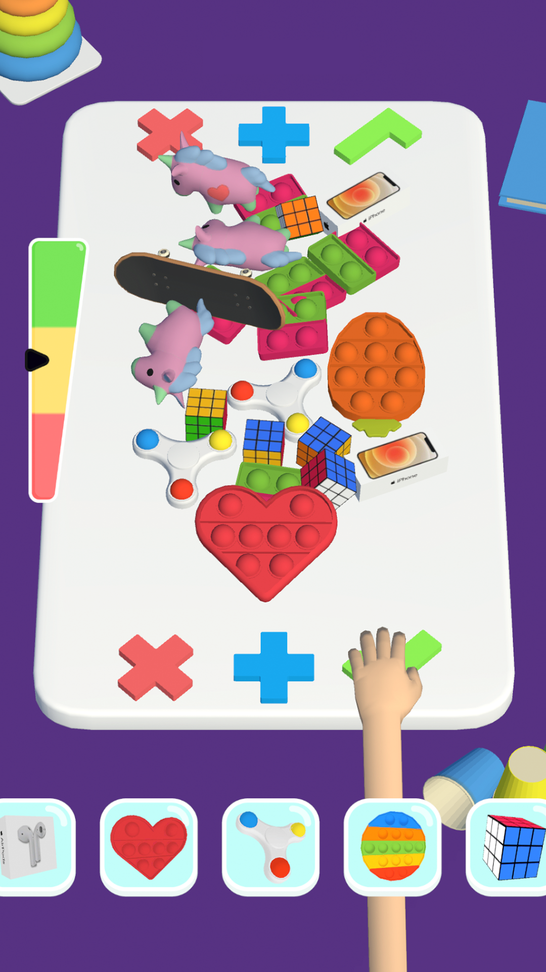 Fidget Toys Trading Bubble Push - Pop It Trade Master DIY Ouch 3D