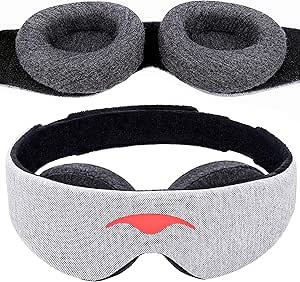 Amazon.com: Manta Sleep Mask - 100% Blackout Eye Mask - Zero Eye ...